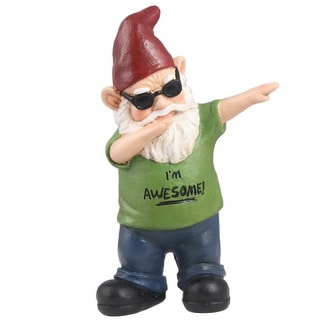 11" Iconic Dab Gnome Outdoor Garden Statue - Bed Bath & Beyond - 38210721