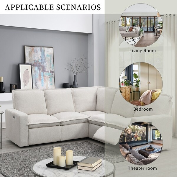 Sectional and recliner chair set store