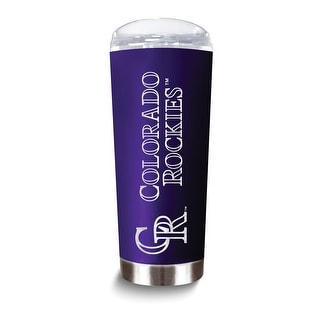 MLB Colorado Rockies Stainless Steel 18 Oz. Roadie Tumbler with Lid ...