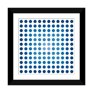 iCanvas "Modern Art- Faded Navy Dots" by 5by5collective - Bed Bath ...