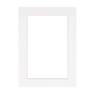 9x12 Mat Bevel Cut for 5.5x8.5 Photos - Acid Free White Precut Matboard ...