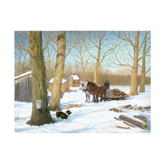 Kevin Dodds 'The Welcoming of Spring' Canvas Art - Bed Bath & Beyond ...