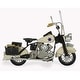 Multicolor Metal Early 1900s Police Motorcycle Model - Bed Bath ...