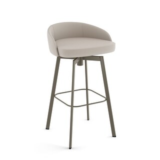 Amisco Travis Swivel Counter and Bar Stool - Bed Bath & Beyond - 24010392