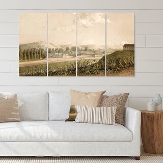 Designart "Historic Landscapes Of The Caucasus Mountains" Country ...