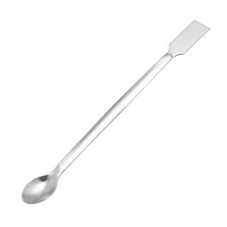 Lab Sampling Reagent Spoon Stainless Steel Mixing Spatula 150mm 2Pcs ...