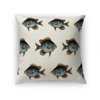 BLUE FISH Accent Pillow by Terri Ellis - Bed Bath & Beyond - 38099485