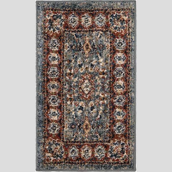 Orian Rugs American Heritage Persian Border Indigo Area Rug - Bed Bath ...