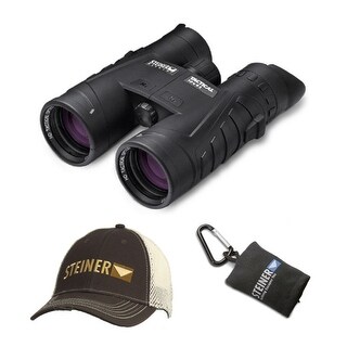 Steiner 10x42 Tactical Binoculars with Cap and Lens Cloth Pouch - Bed ...