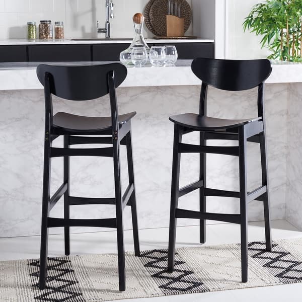 SAFAVIEH Thaxton Bar Stool - 17" W x 23" D x 42" H - On Sale - Bed Bath ...