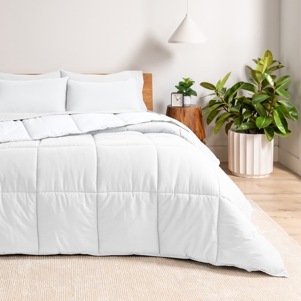 full comforters white