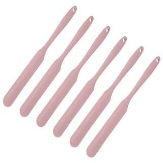 Silicone Jar Spatulas, Long Handle Thin Spatula Heat Resistant Jam ...