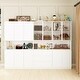 Modular Buffet and Display Cabinet - Modular Design in Pristine White ...