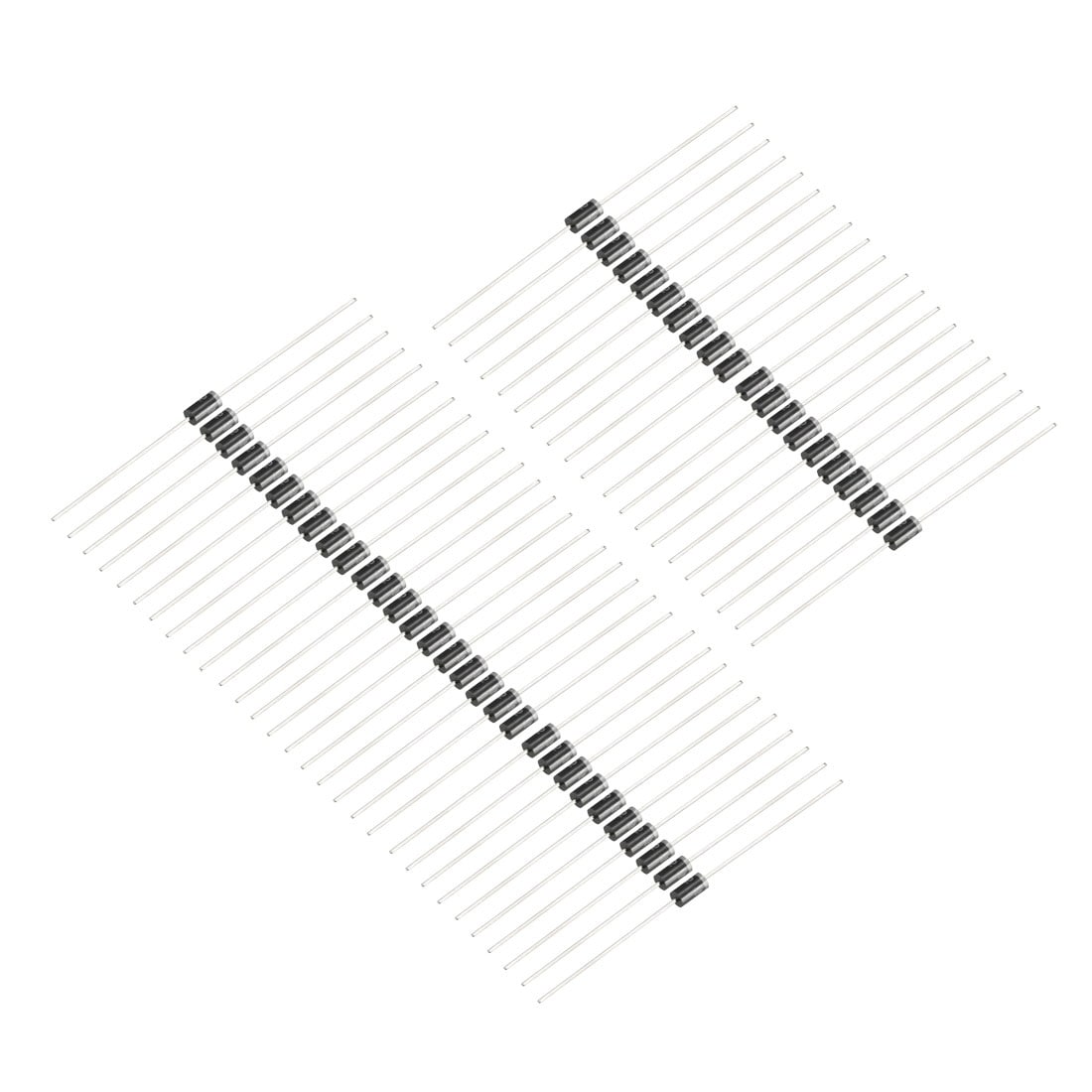 1N4007 Rectifier Diode 1A 1kV Axial Electronic Silicon Diodes 10pcs ...