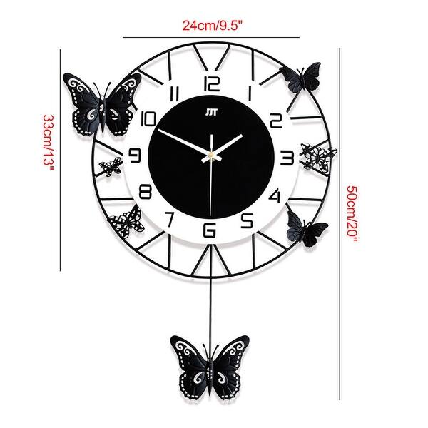 pendulum clock ticking