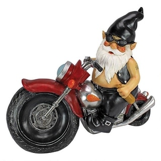 Motorcycle Garden Dwarf Motorcycle Statue - Bed Bath & Beyond - 37522329
