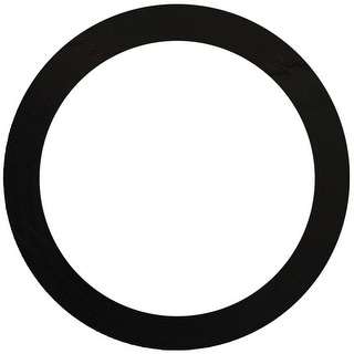 5 Pcs, Floor Box Decorative Trim Goof Ring, Matte Black Painted Steel ...