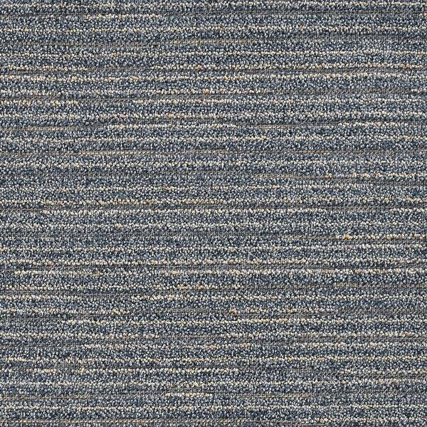 5'x8' Denim Blue Machine Woven UV Treated Abstract Lines Indoor Outdoor ...