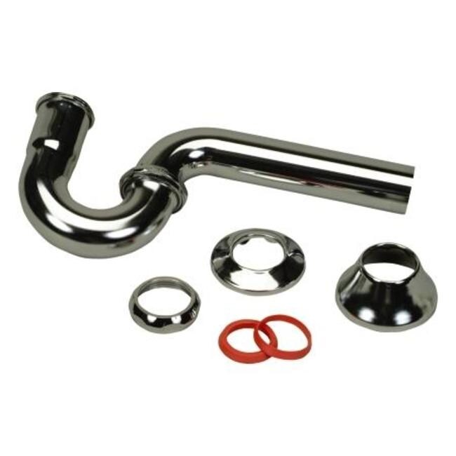 PROFLO 12-1/4" Adjustable Tubular P-Trap (1-1/2" X 1-1/2" Connections ...