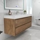 Morava 60" Floating Vanity with Single Sink - 60 - Bed Bath & Beyond ...