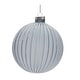 Frosted Glass Ball Ornament (Set of 6) - 4 x 4 x 4.5"(L X W X H) - Bed ...