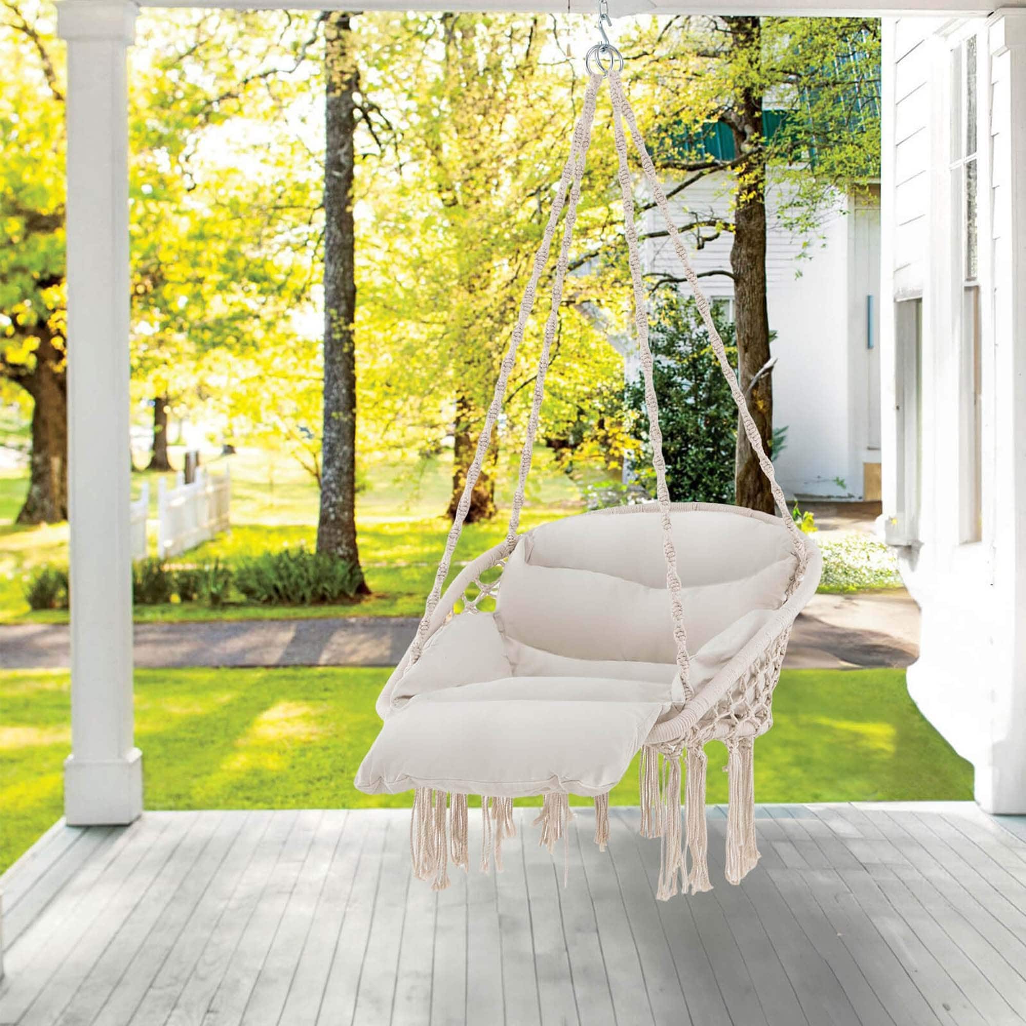 backyard hammock swing