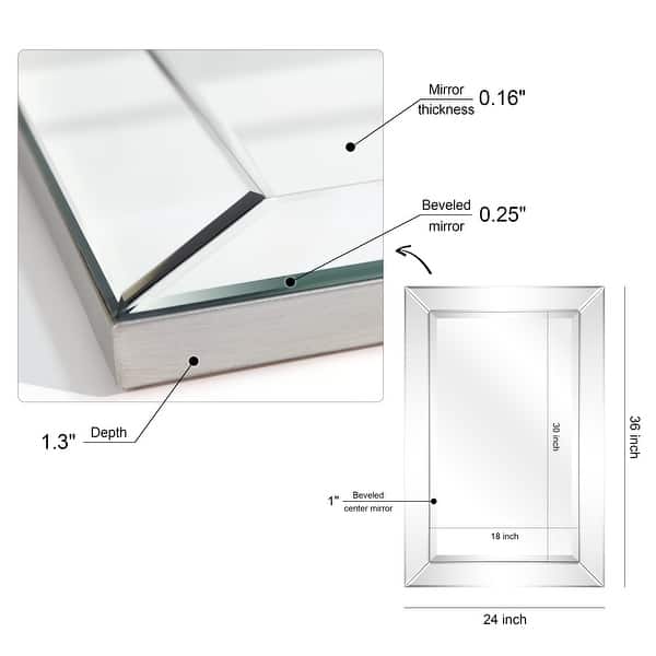 beveled mirrors