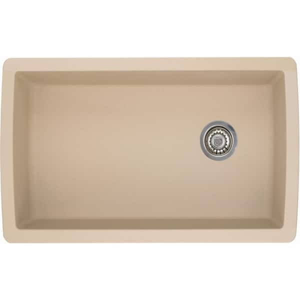 Blanco 441766 Diamond 33-1/2" Silgranit Granite Composite Undermount ...