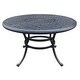 Ventura 52 Inch Cast Aluminum Round Dining Table - Bed Bath & Beyond ...