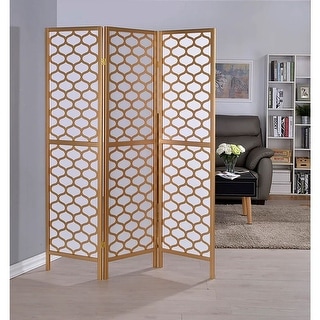 Gold 3 Panel Shoji Screen - Bed Bath & Beyond - 36343129