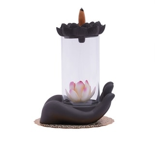 Backflow Incense Burner Purple Clay Bergamot Base - Bed Bath & Beyond ...