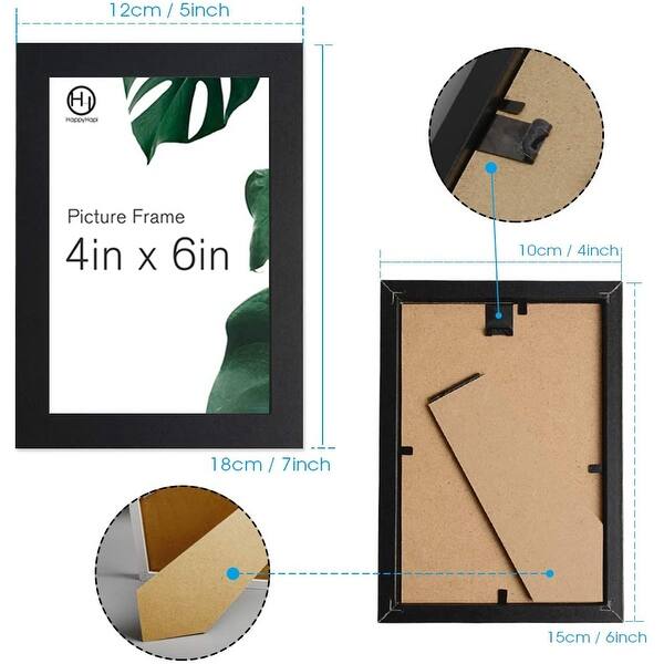 4x6 Inch Picture Frames，Set of 10 - Bed Bath & Beyond - 33044644