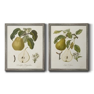 Vintage Pears I Premium Framed Canvas - Ready to Hang - Multi-Color ...