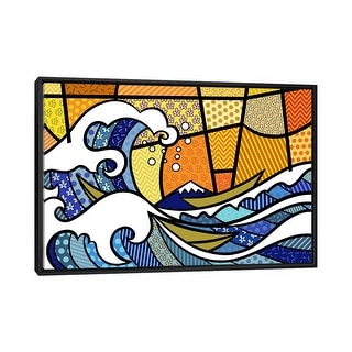 iCanvas "The Great Wave off Kanagawa 2 (After Hokusai)" by ...
