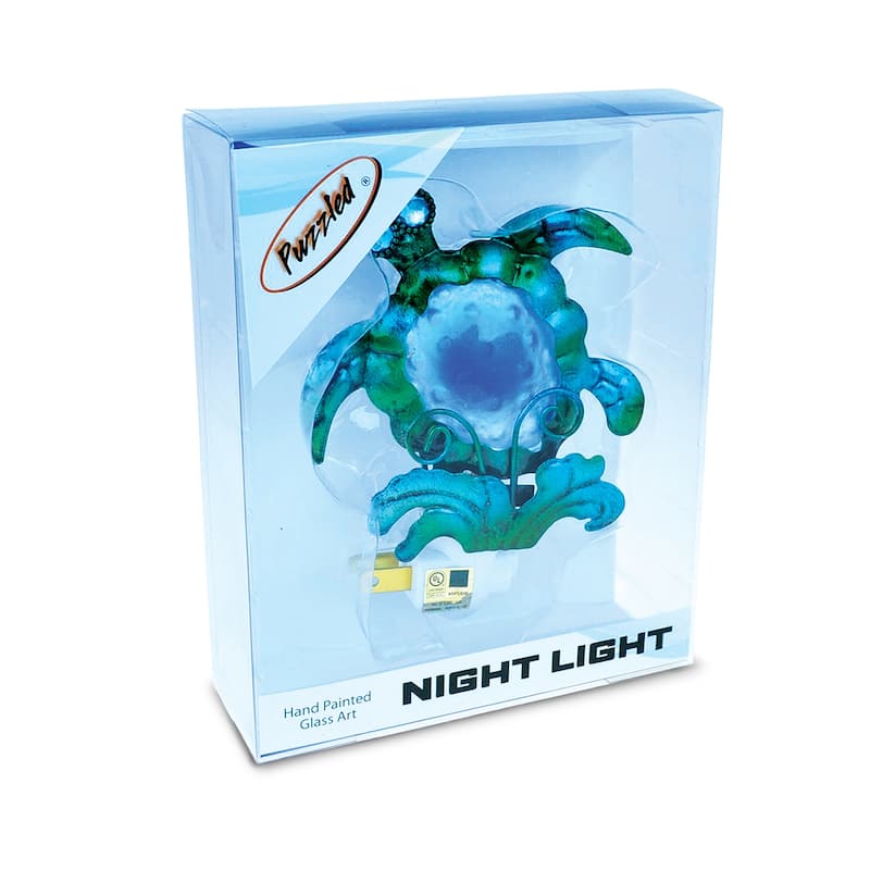 Puzzled Sea Turtle Ocean Life Night Light - On Sale - Bed Bath & Beyond ...