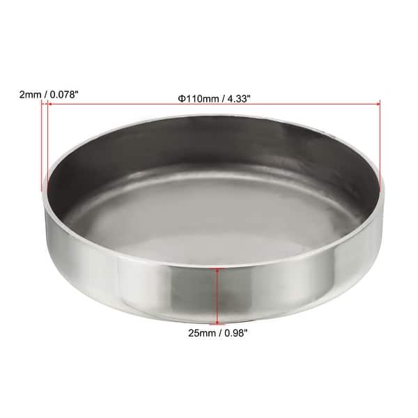 Pipe End Cap,1Pcs 304 Stainless Steel Tube End Fitting Polished - Bed ...