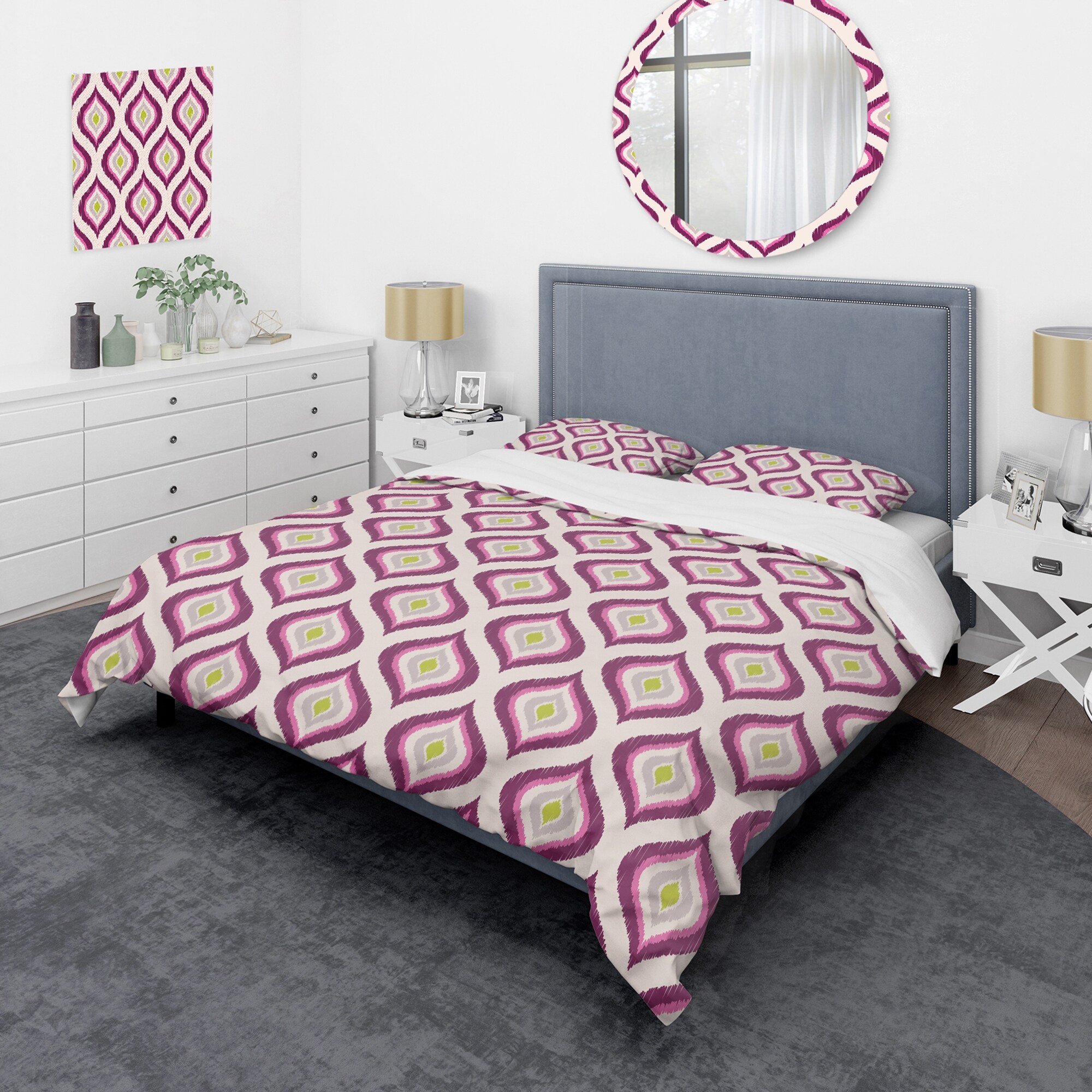 Purple Ikat Duvet Covers and Sets - Bed Bath & Beyond