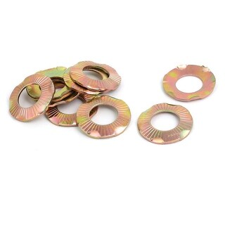 M16 Inner Dia 2.8mm Thickness Carbon Steel Claw Locking Washer Bronze ...