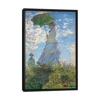 iCanvas "Woman with a Parasol - Madame Monet and Her Son, 1875 " by ...