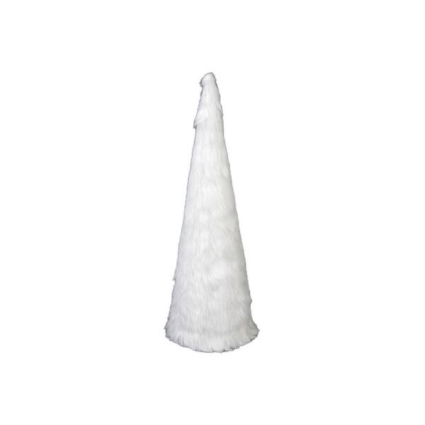 White Furry Cone Tree (S) - Bed Bath & Beyond - 34401376