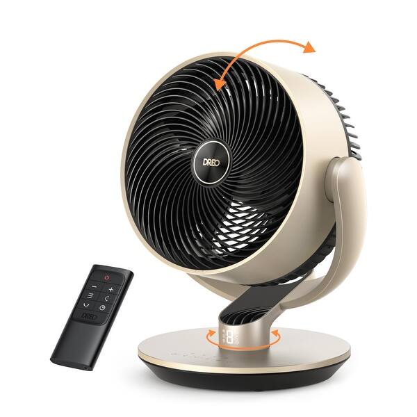 16" 25dB Quiet Smart Fans for Bedroom, Room Fan with Remote, 120°+90 ...