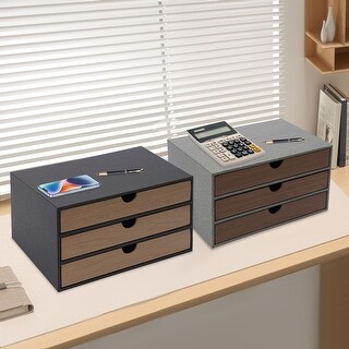 3 Tier Desk Organizer Desktop Drawers - Bed Bath & Beyond - 40400333