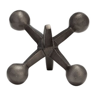 Sagebrook Home Metal Jacks Sculpture for Room, Bedroom or Office Decor ...