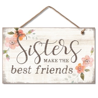 Hanging Wood Sign - Sisters - Bed Bath & Beyond - 32712932