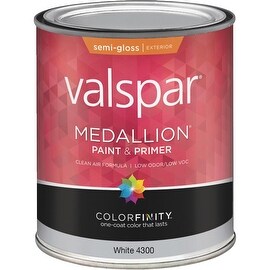 Valspar Ext S/G White Paint - Bed Bath & Beyond - 12474647