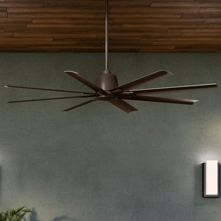 Kichler Lighting Breda 65 inch Outdoor Ceiling Fan with Remote - Bed ...