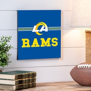 Los Angeles Rams Foam Core Wall Decor - Bed Bath & Beyond - 40001539