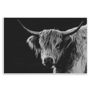 Stupell Scottish Highland Cattle Wall Plaque Art Design By Crystal Lynn ...