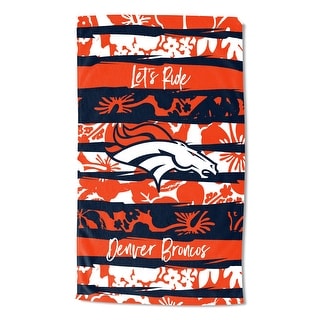 NFL Denver Broncos Pocket Beach Towel - 35"x60" - Bed Bath & Beyond ...