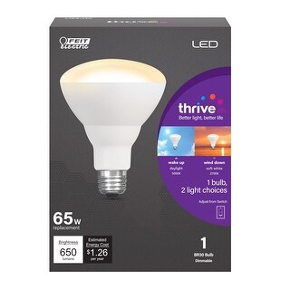 Feit BR30 E26 (Medium) LED Bulb Color Changing 65 Watt Equivalence 1 pk ...